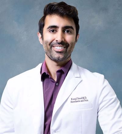 Kunal Sood, MD, Anesthesiology - Pain Medicine | Students & Residents